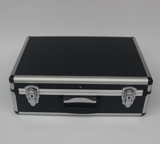 Black ABS Aluminum Tool Case 460 * 330 * 150mm