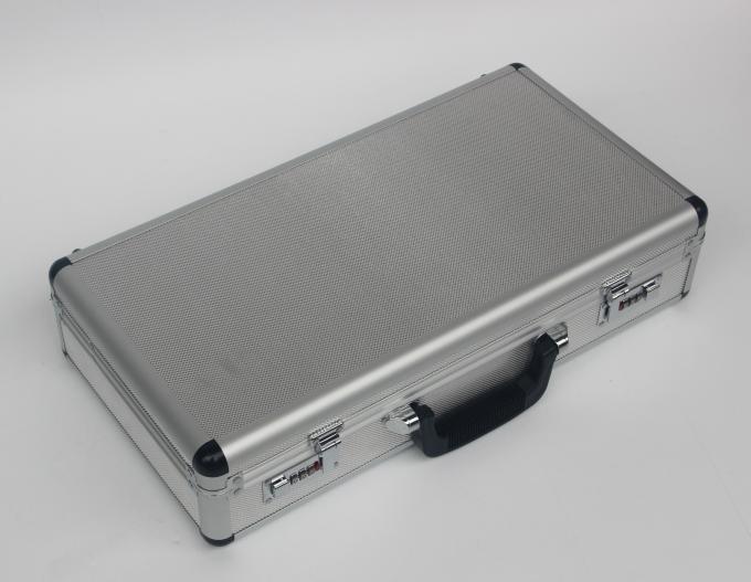Light Weight Aluminum Gun Case With Aluminum Diamond Panel