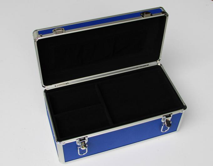 Blue Aluminum First Aid Box Portable Doctor Case For Carry Medicine And ...