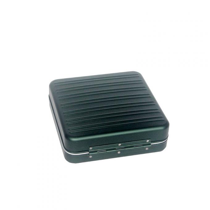 Small Aluminum Molded Jewelry Case Carrying Valuables With Lock