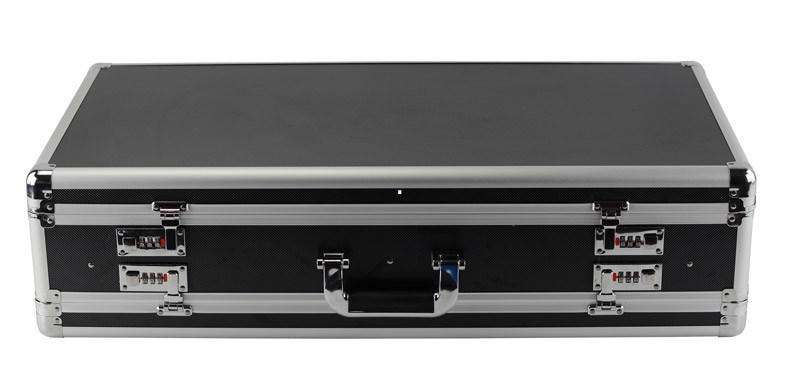 Aluminum Double Sided Gun Case Custom Made Aluminum Gun Case Foam ...