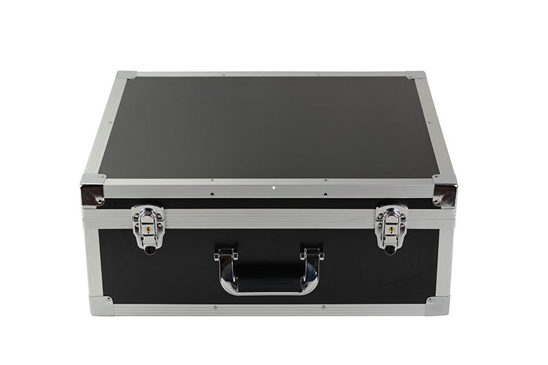 Customized Aluminum Tool Case Black Hard Tool Box For Equipment Metal ...